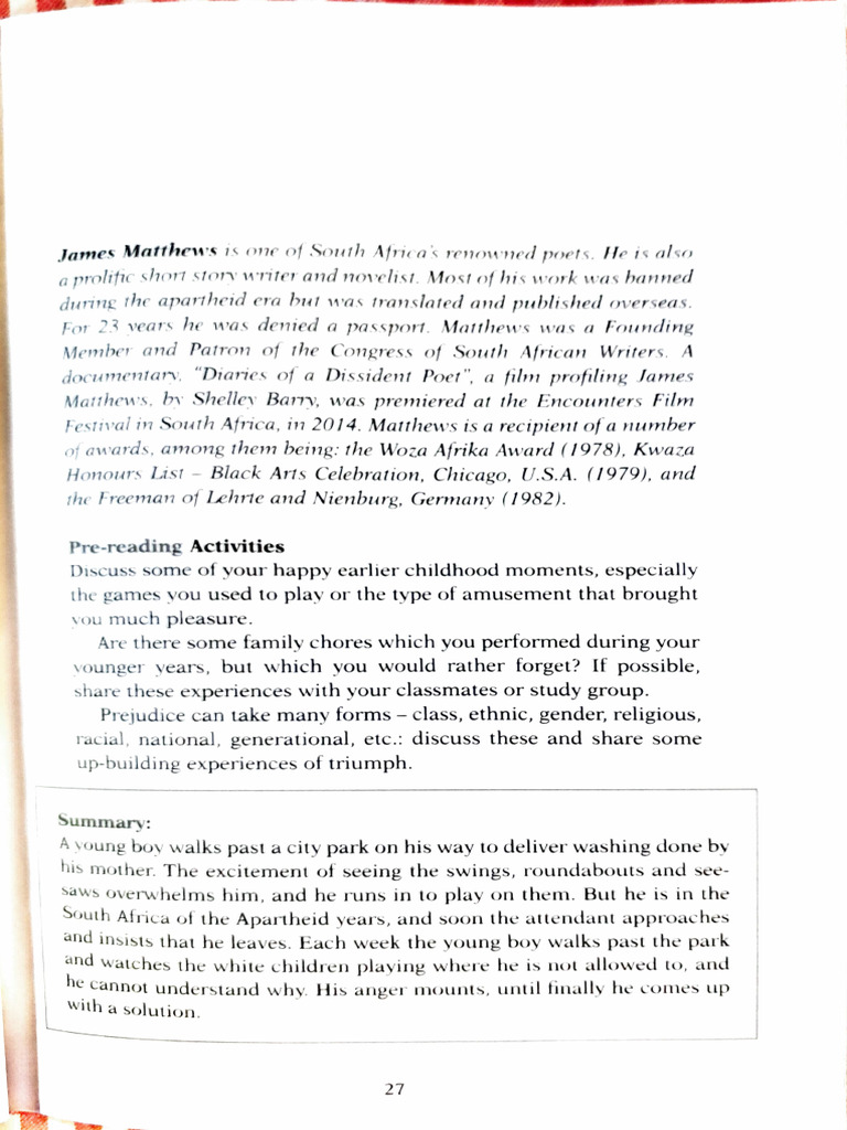 The Park... | PDF