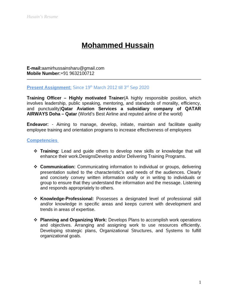 CV Hussain | PDF | Airport | Aviation