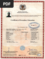 Matric Statement of Results | PDF