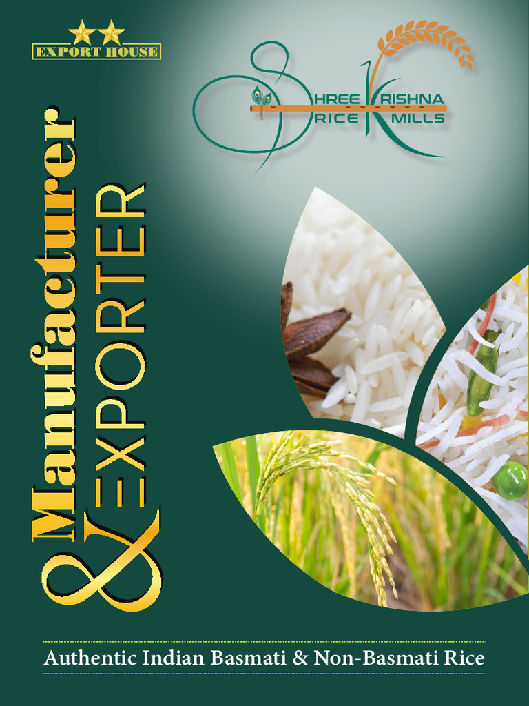 Shree Krishna Rice Mills - Brochure | PDF | Rice