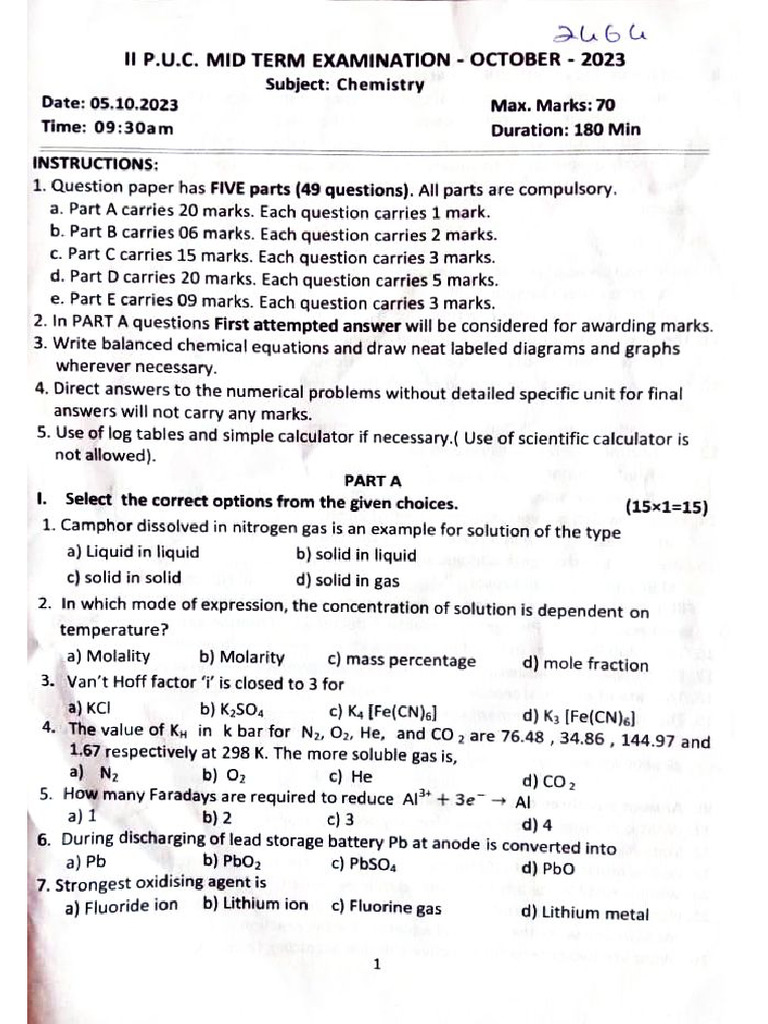 Chem Udupi Pu2 Pu2 | PDF