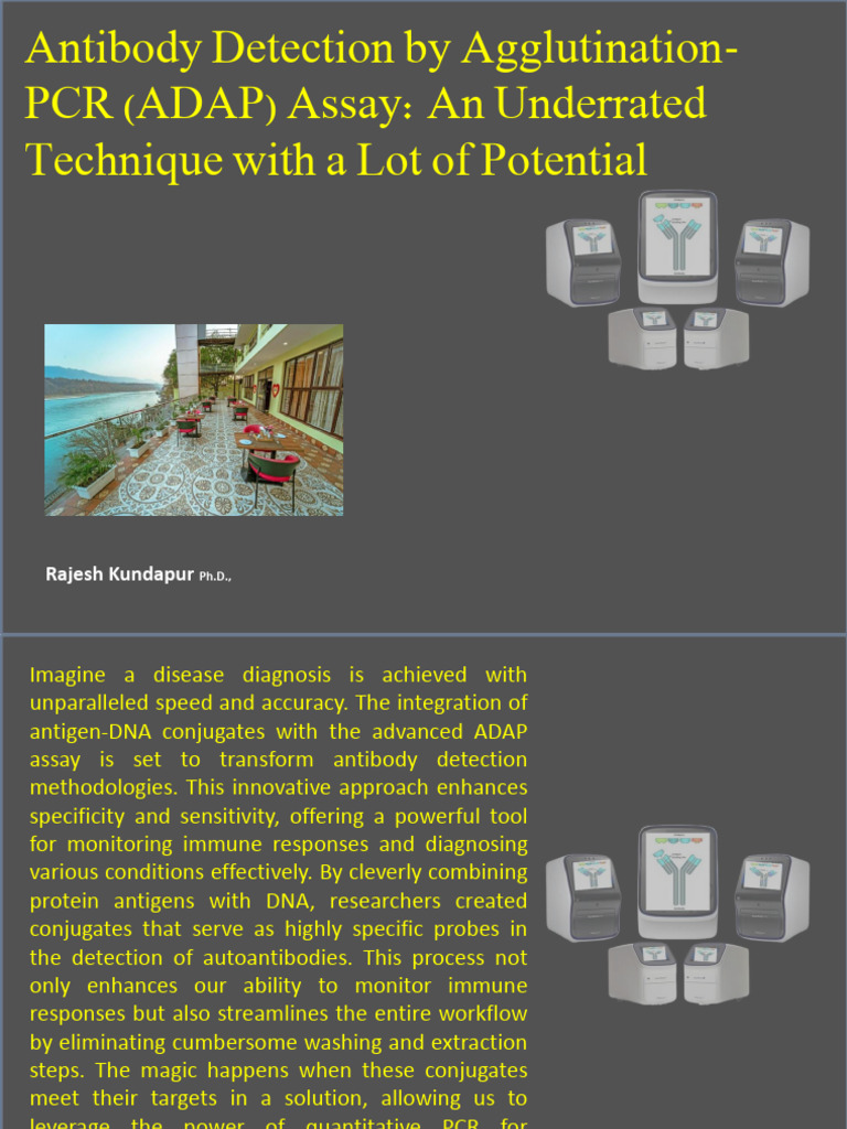 Antibody Detection By Agglutination Pcr Adap Assay 1727102865 Pdf Antibody Biomarker
