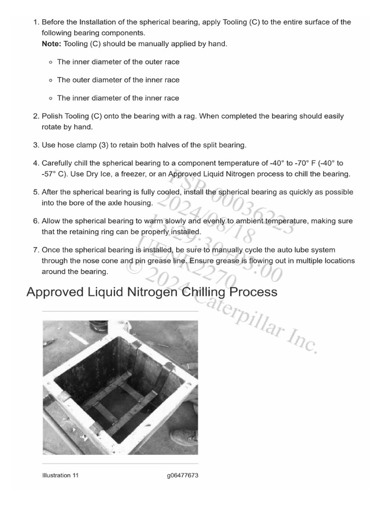 Approved Liquid Nitrogen Application | PDF