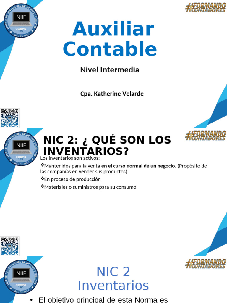 Nic 2 | PDF | Contabilidad | Mercado (economía)