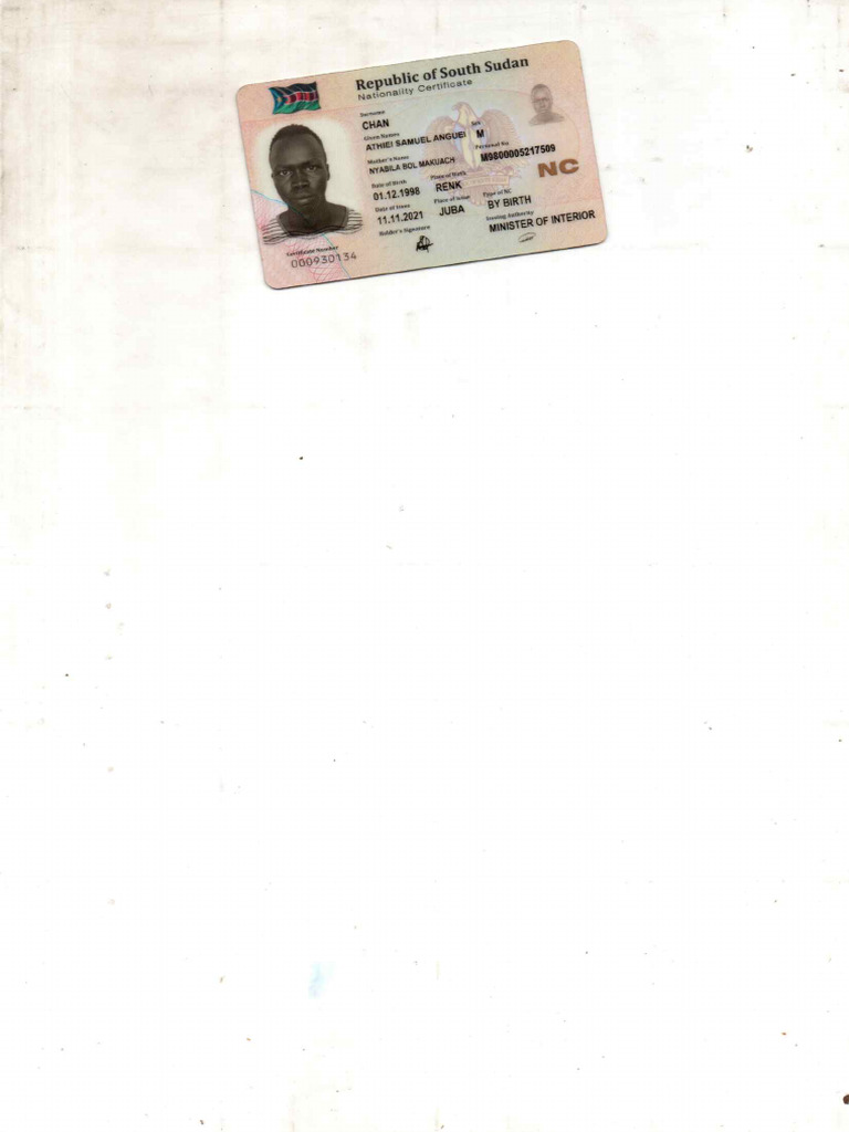 Id Card | PDF
