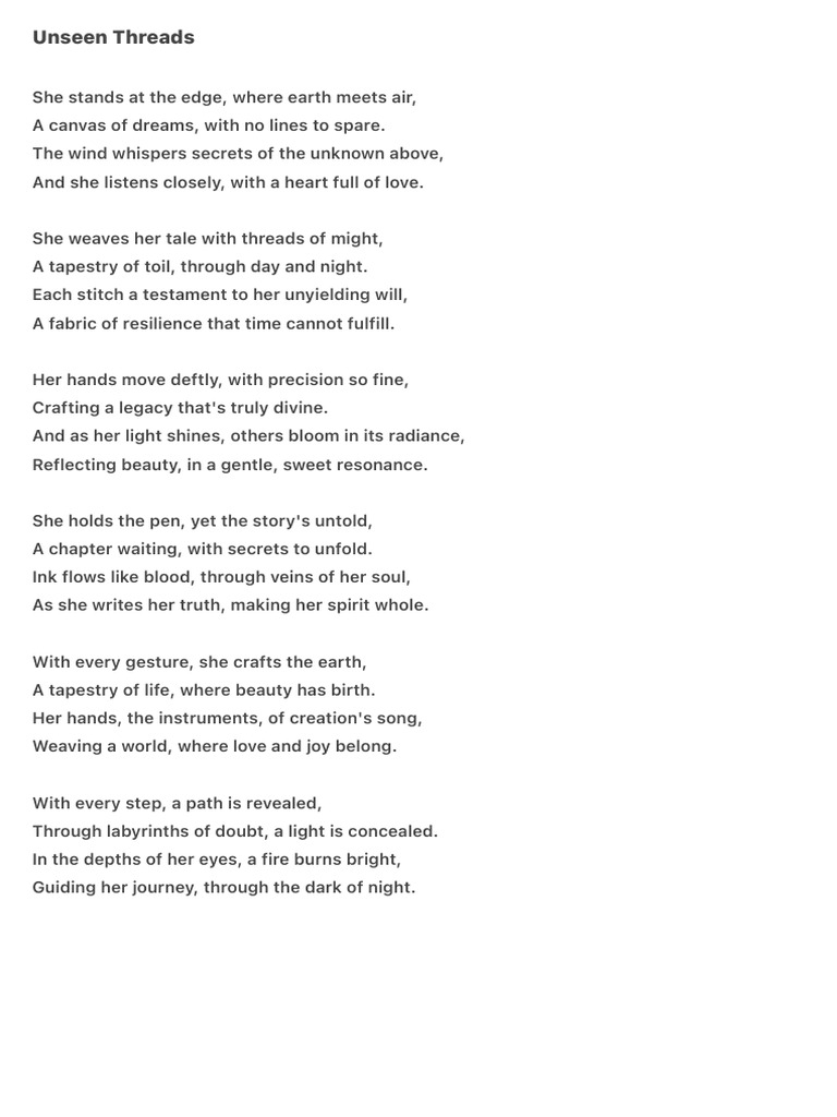 Unseen Threads | PDF