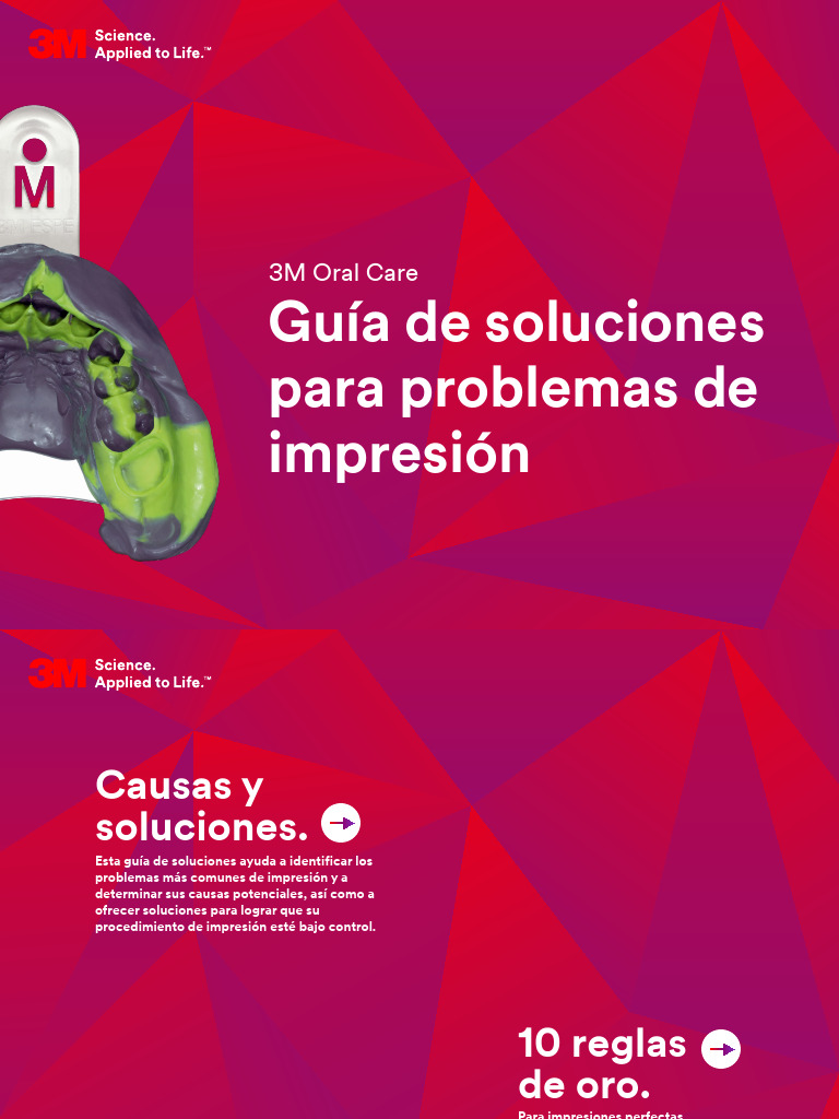 3M Impression Procedure Guide InteractivePDF ES | PDF | Silicona