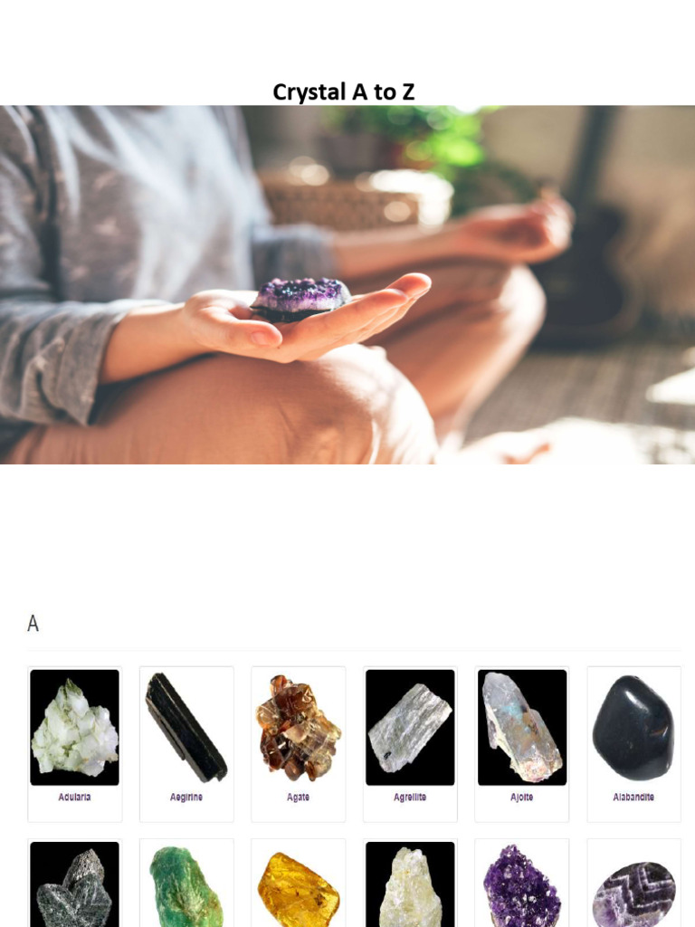 02 Crystal A to Z | PDF