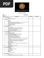 Daily Check List Barista | PDF | Coffee | Hot Drinks