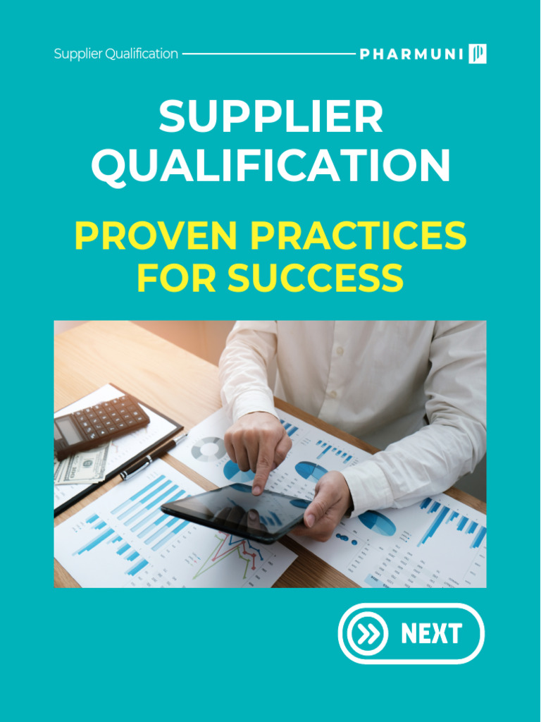 SUPPLIER QUALIFICATION | PDF | Audit | Regulatory Compliance