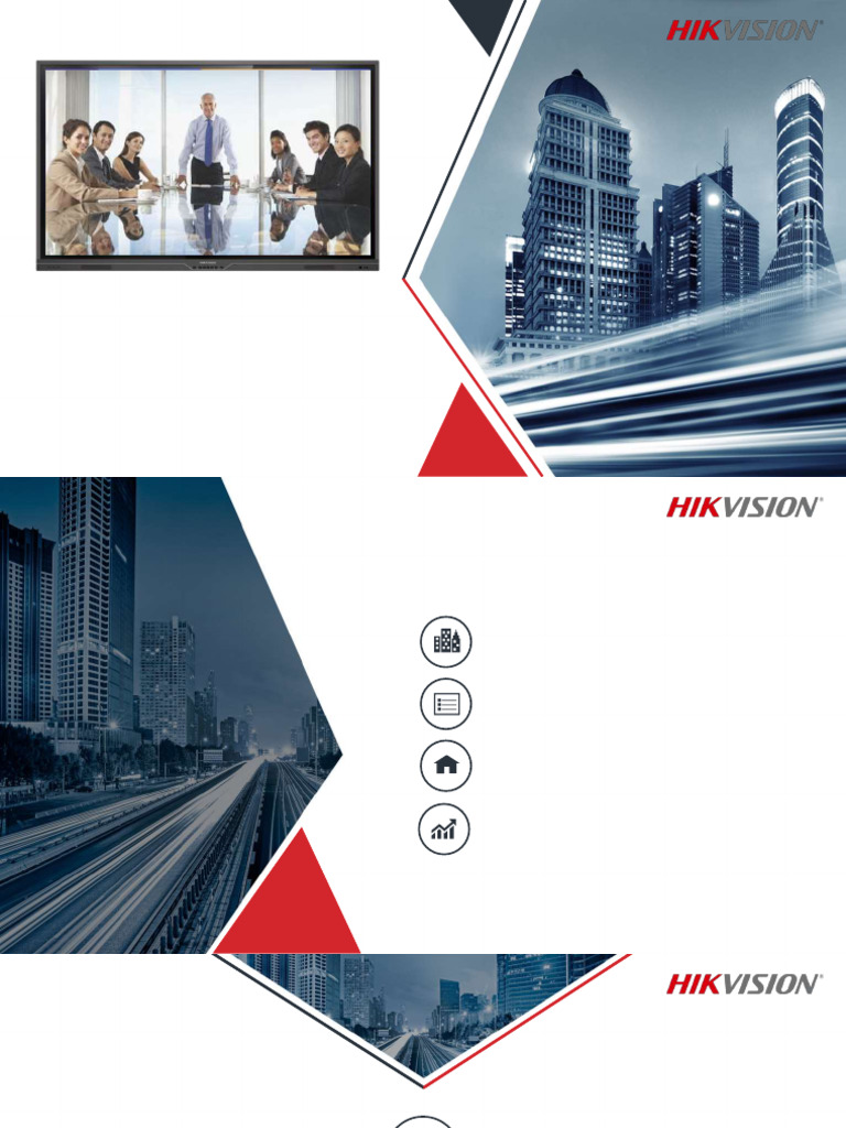 (Public) Hikvision Interactive Display Introduction - V1 - 2022 | PDF ...