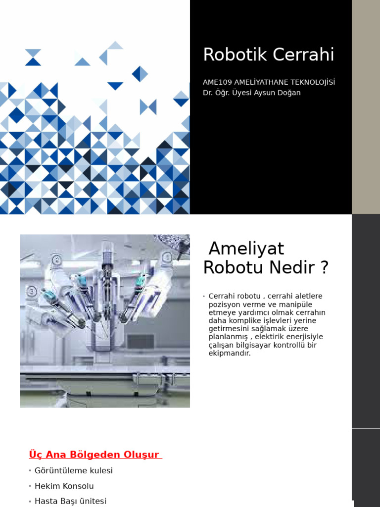 Robotik Cerrahi | PDF