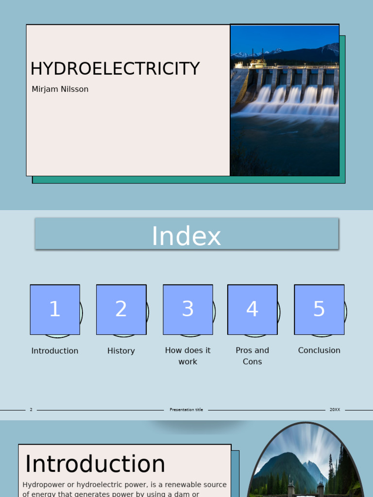 Hydro Electricity | PDF | Hydroelectricity | Reservoir