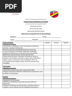 Informe de Aprendizaje Nivel Primario 2023-2024 | PDF
