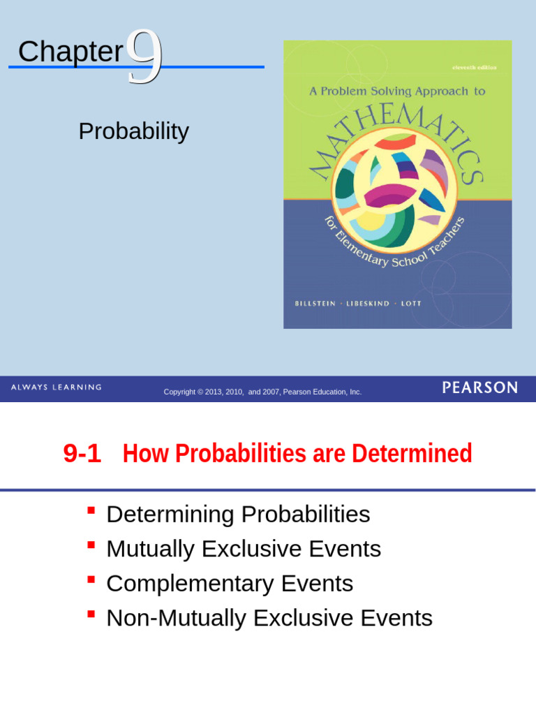 bmt11_0901 | PDF | Probability | Experiment