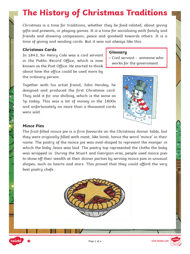 Christmas Reading Comprehension | PDF | Christmas | Christmas Carols