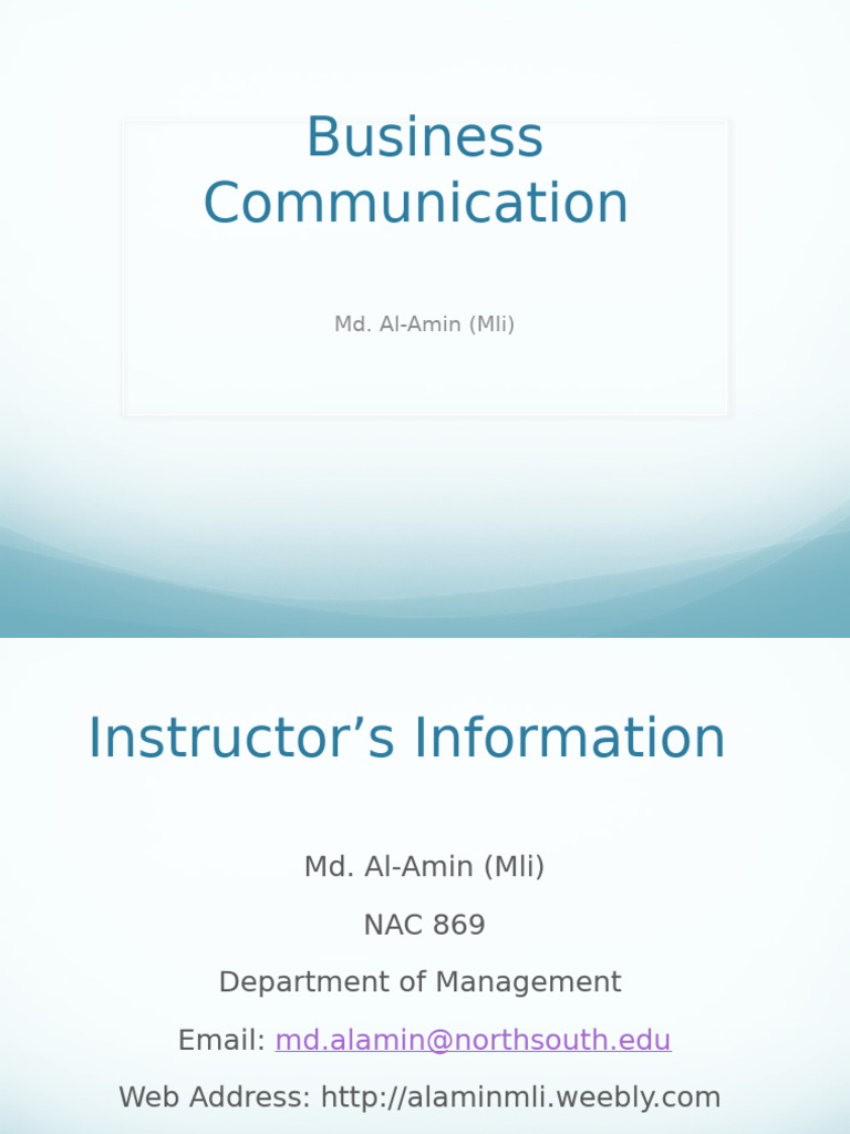 Understanding Workplace Communication -1 | PDF | Communication | Information