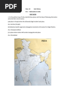 Practice Map For Nationalism in India | PDF | Mahatma Gandhi | Indian ...