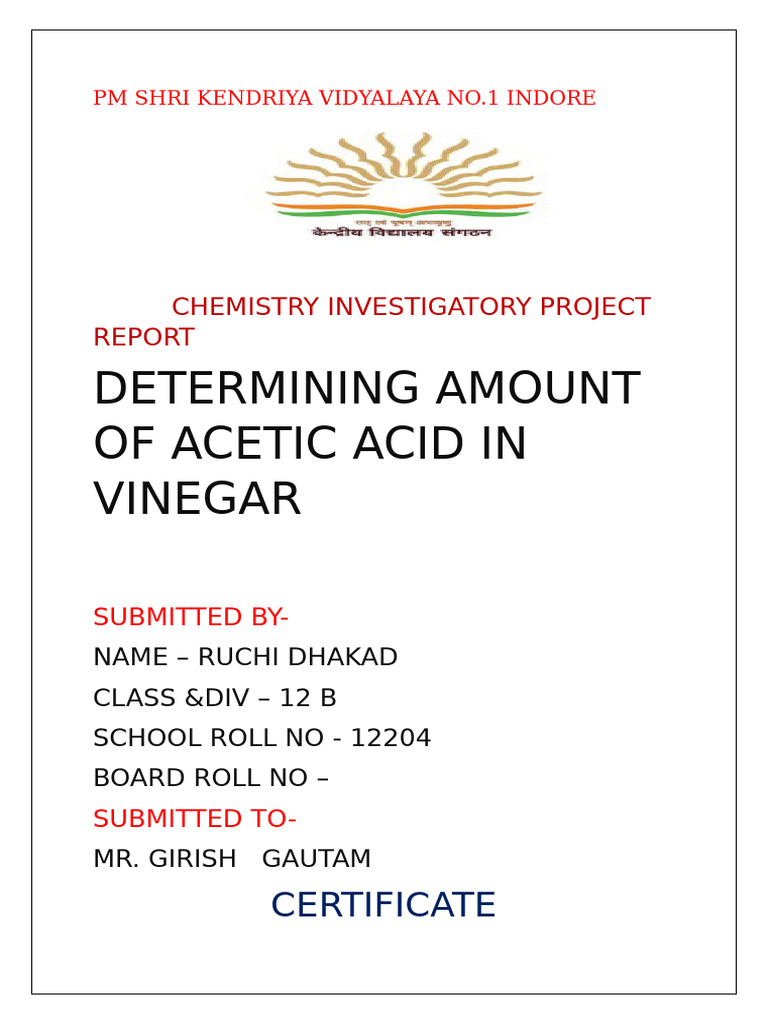 Chemistry Ruchi | PDF | Titration | Chemistry