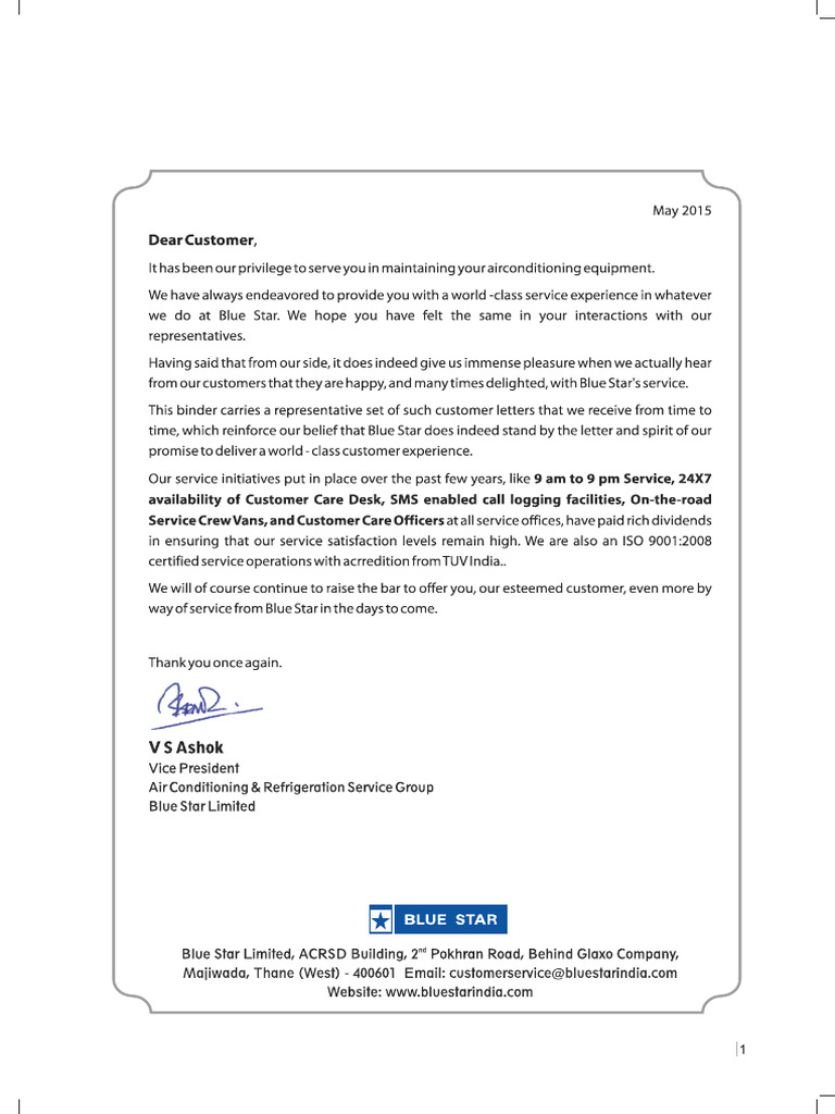 Customer Testimonials Pdf
