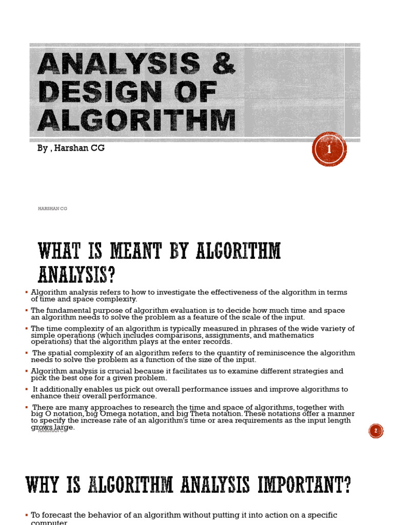 Design and Analysis of Algorithm 1.1 | PDF | Algorithms | Time Complexity Design and Analysis of Algorithm 1.1 | PDF | Algorithms | Time Complexity
