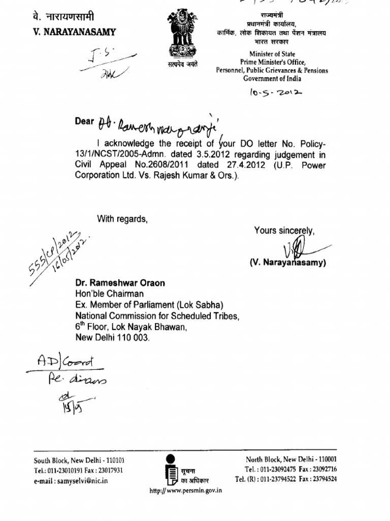 Letter Civil Appeal Judgement DT 270420123508387878 | PDF