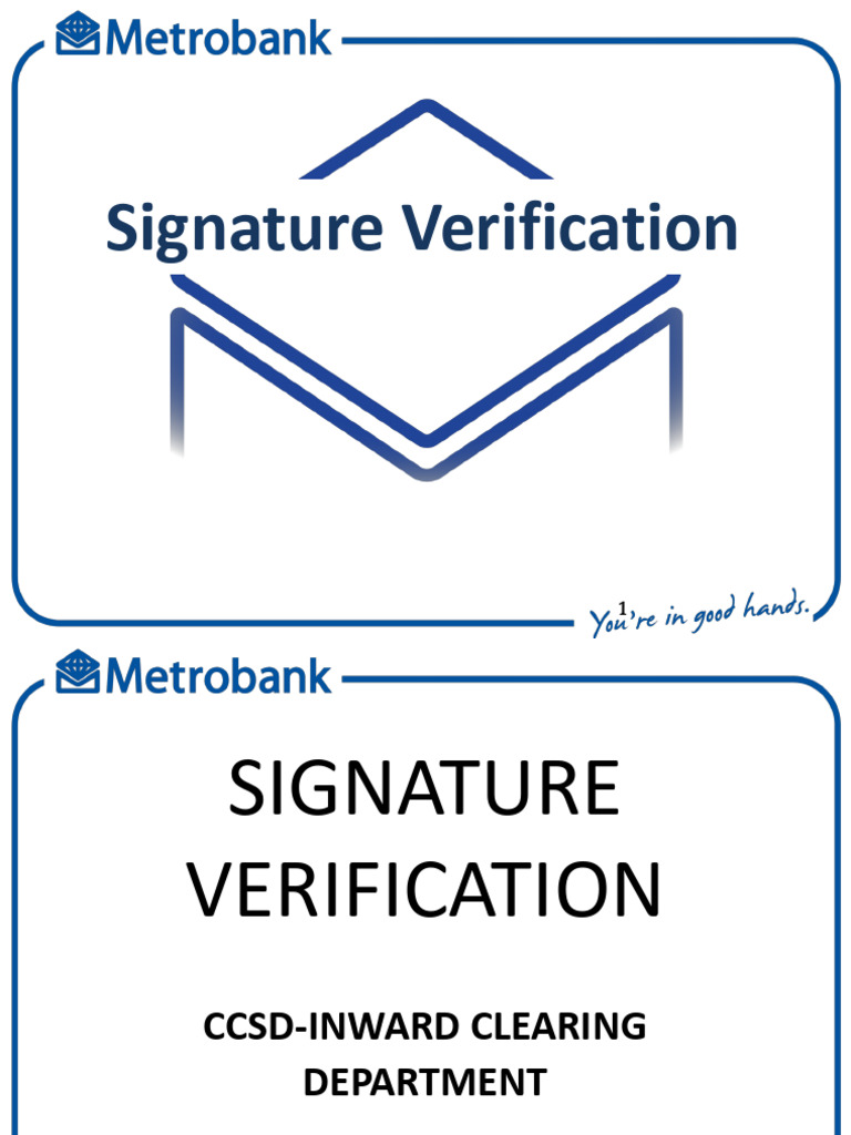 Signature Verification | PDF | Forgery | Signature