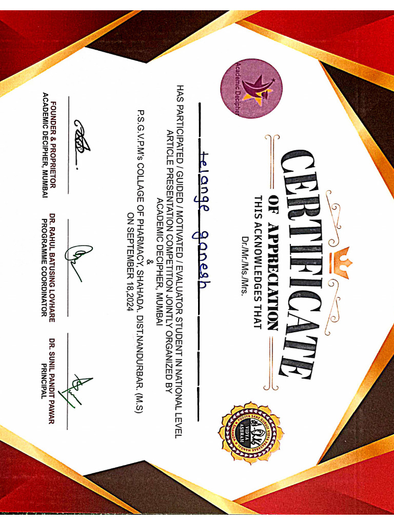 19 Jay Bharat TQ Nilanga | PDF