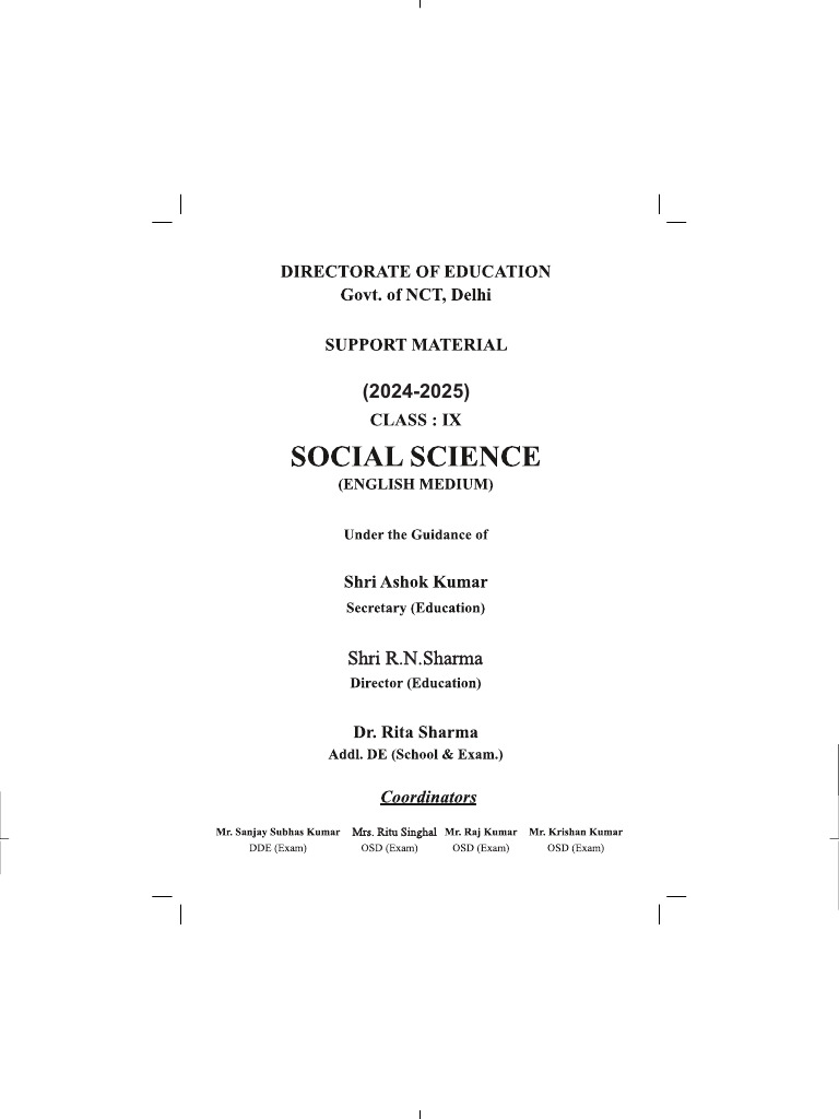 Class9 SocialScience EM Optimize | PDF