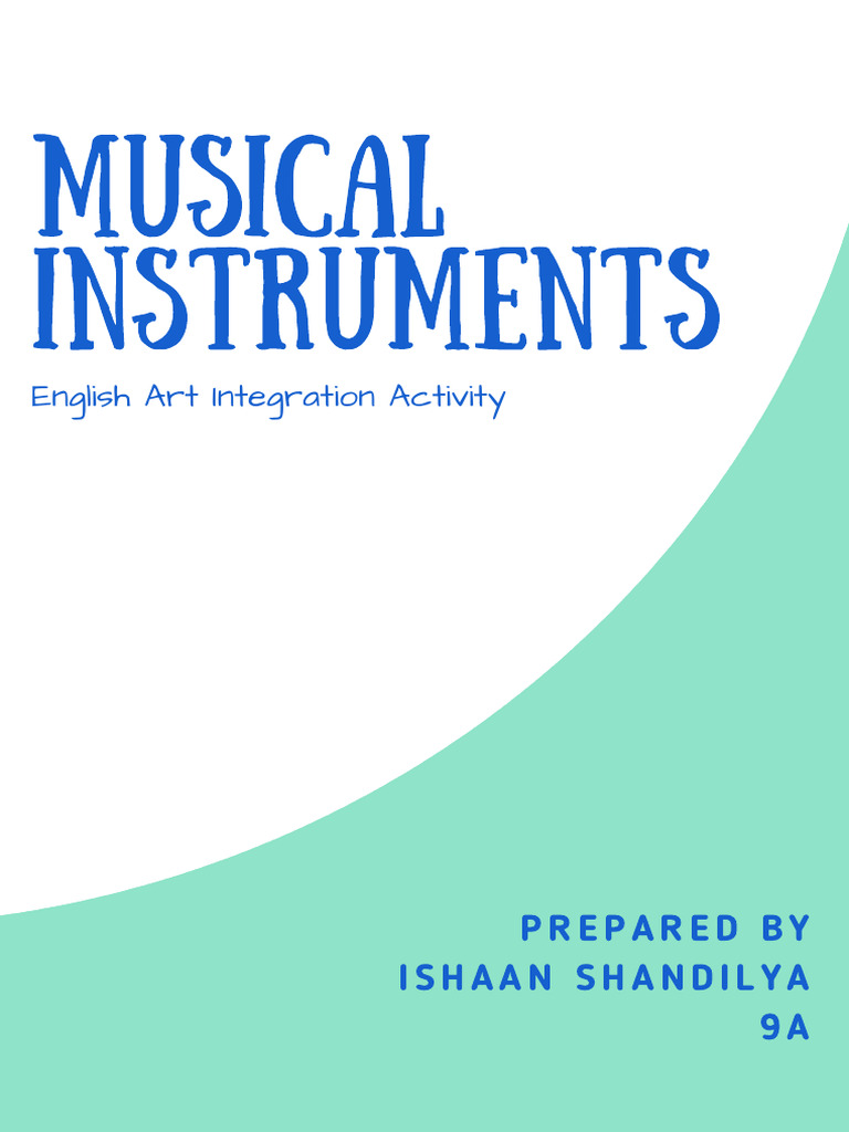 English Art Integration | PDF | Flute | Musical Instruments