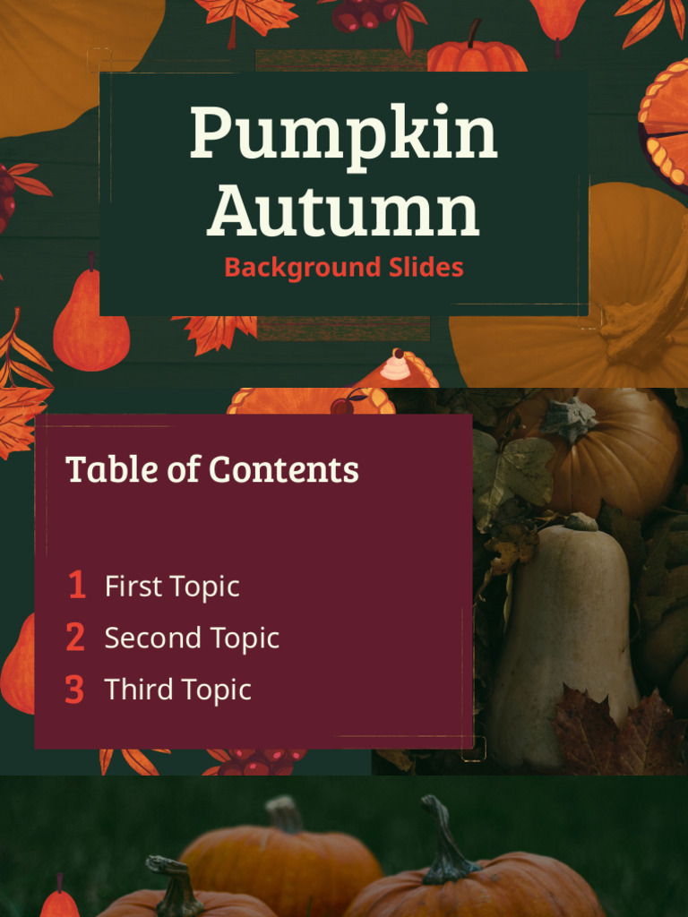 Autumn Enthusiasts' Pumpkin Guide | PDF | Pumpkin