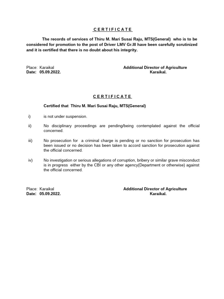 Certificate | PDF