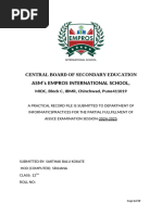 CBSE Class12 IP Practical File 2025-26 | PDF | Sql | Computing