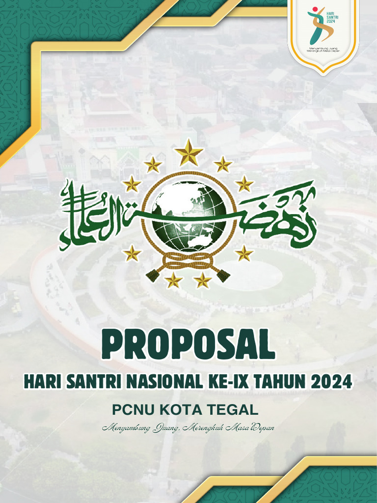 Proposal Hari Santri Nasional Ke-Ix Tahun 2024 | PDF