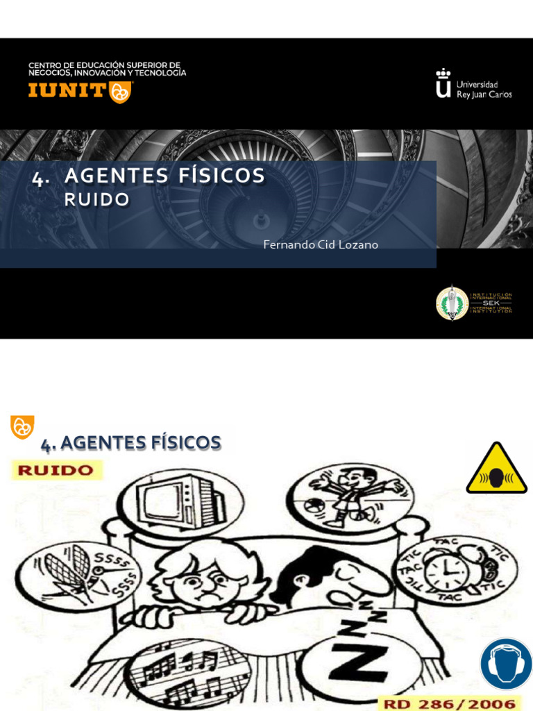 04 HI-Agentes Fisicos 02 Ruido | PDF | ruido | Sonido