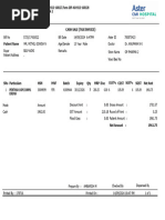 Medical Bill Format in Word | PDF
