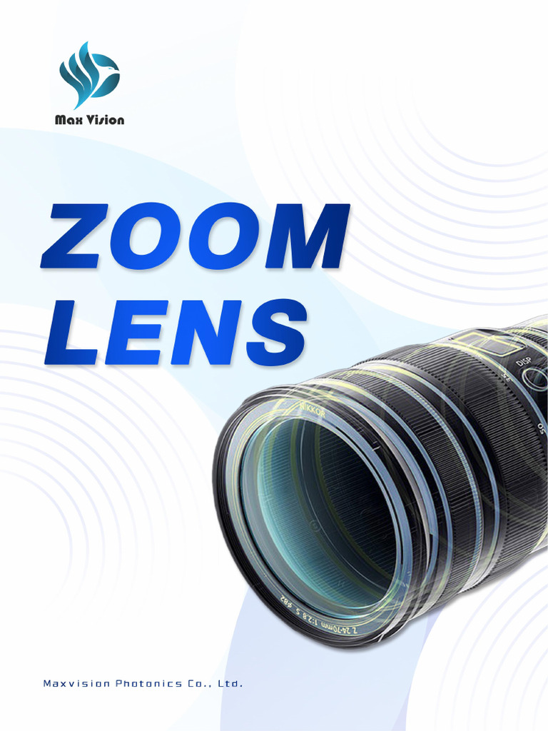 Zoom Lens | PDF | Zoom Lens | Camera Lens