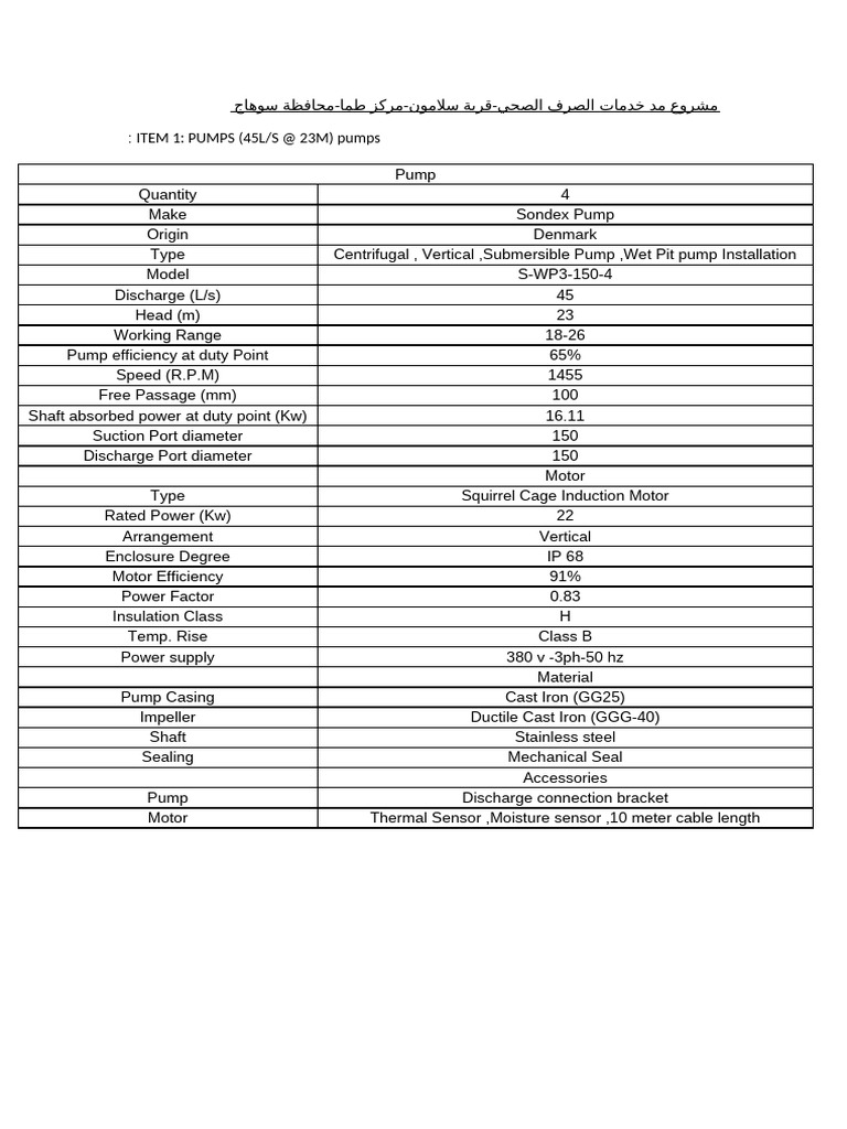 Pump Data | PDF | Pump | Hydraulics