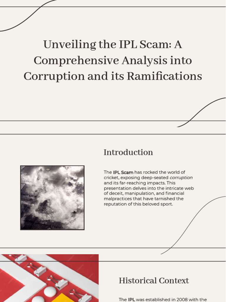 IPL SCAM | PDF