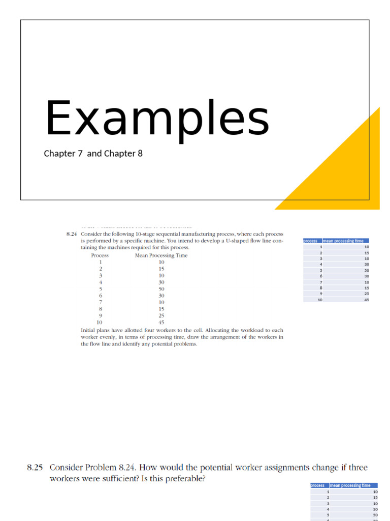 CH8 Examples - Solved and Inclass Activity | PDF