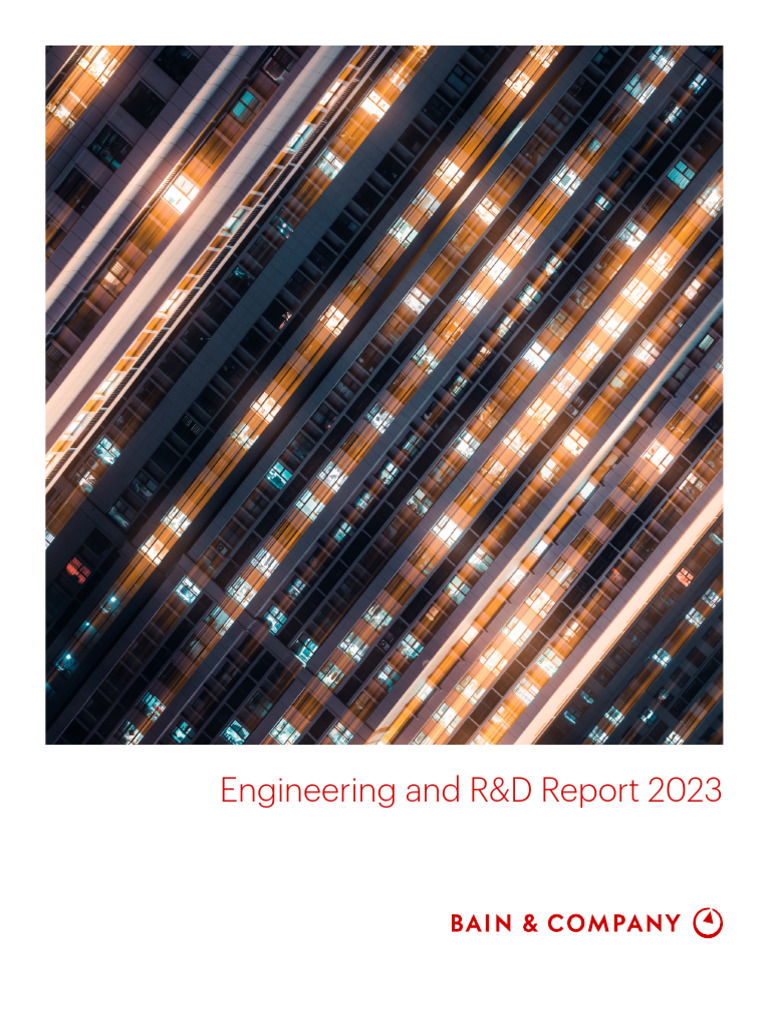Bain Report Engineering and R and D Report 2023 | PDF | Employment ...