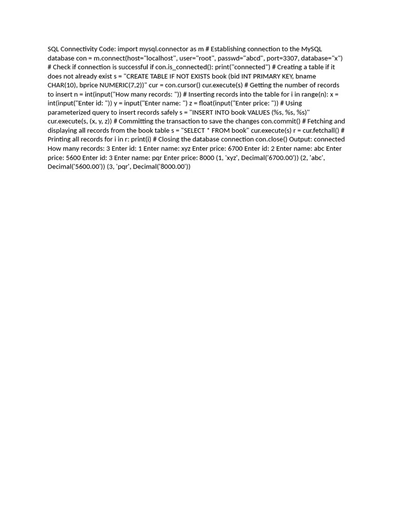 Classclass Notes IV | PDF
