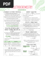 Class 12 Chapter 2 Electrochemistry - Notes | PDF | Electrochemistry ...