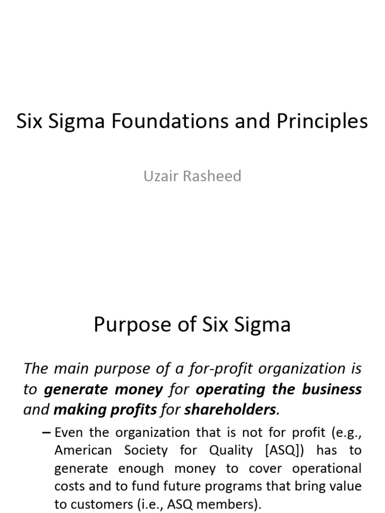7 Six Sigma b | PDF | Six Sigma | Business