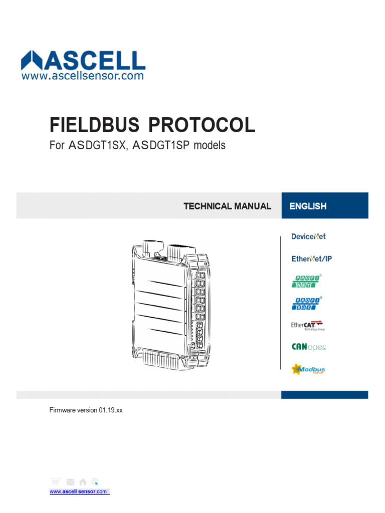 RIO_ASCELL_FIELDBUS_TECH MANUAL_EN-R1 | PDF | Ip Address | Analog To ...