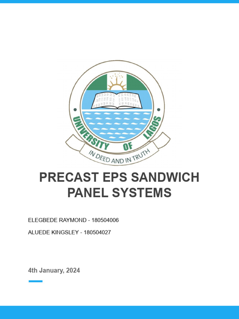 Precast EPS Sandwich Panel Systems | PDF | Building Insulation ...