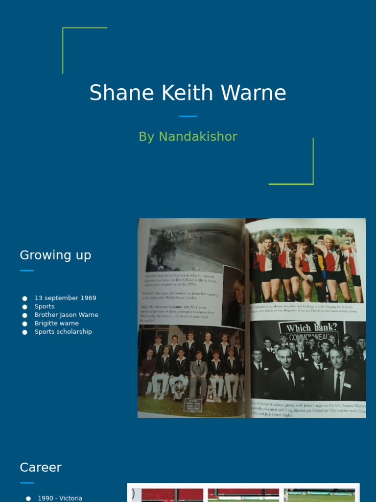 Shane Keith Warne | PDF