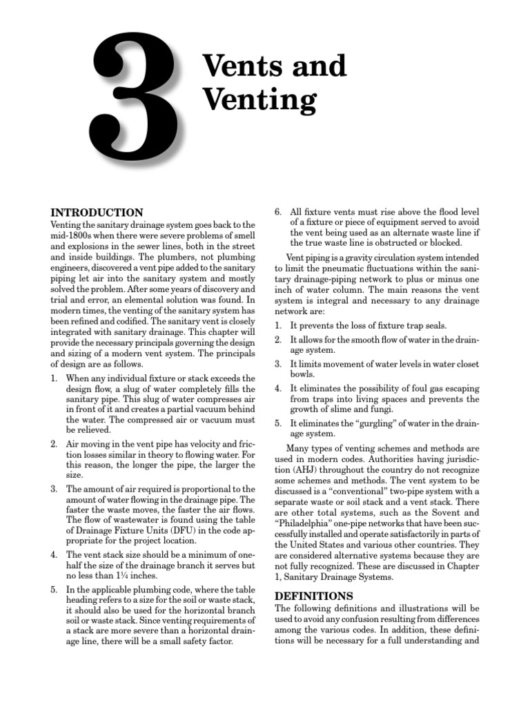vent | PDF | Hydraulic Engineering | Civil Engineering