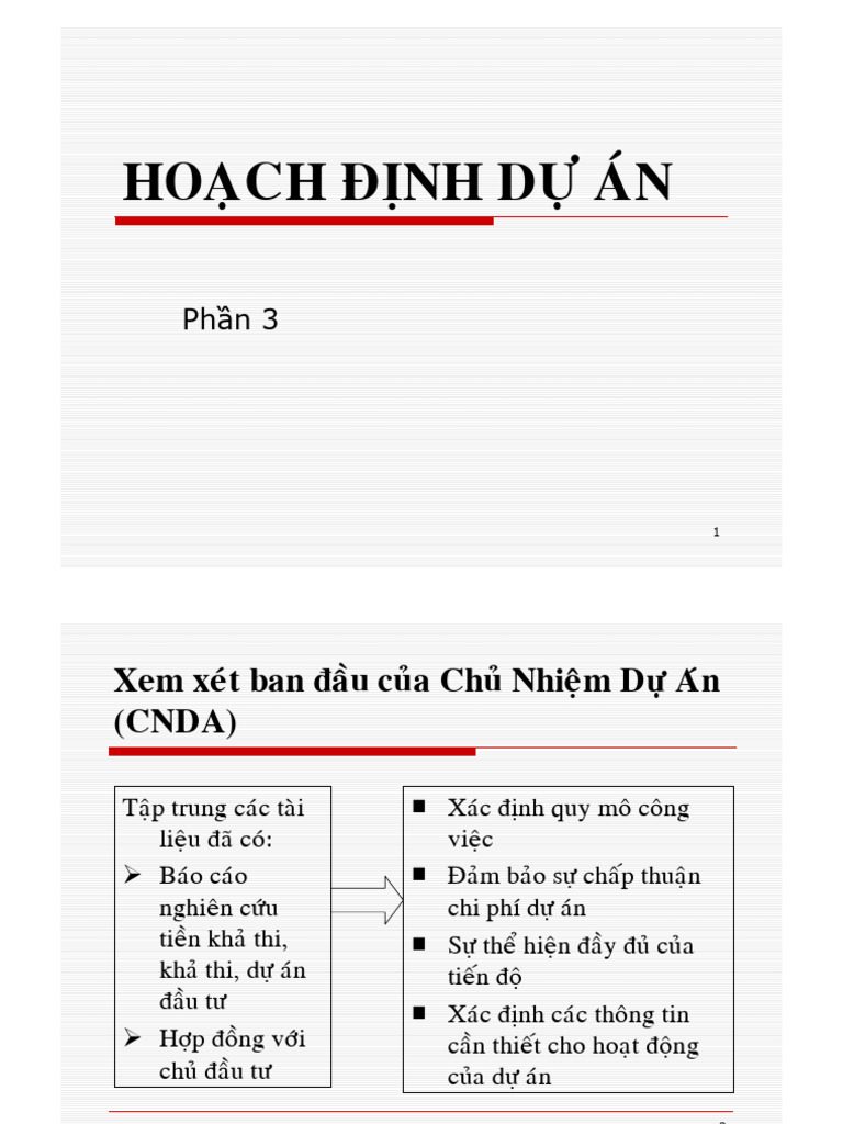 C4 - Hoach Dinh Du An | PDF