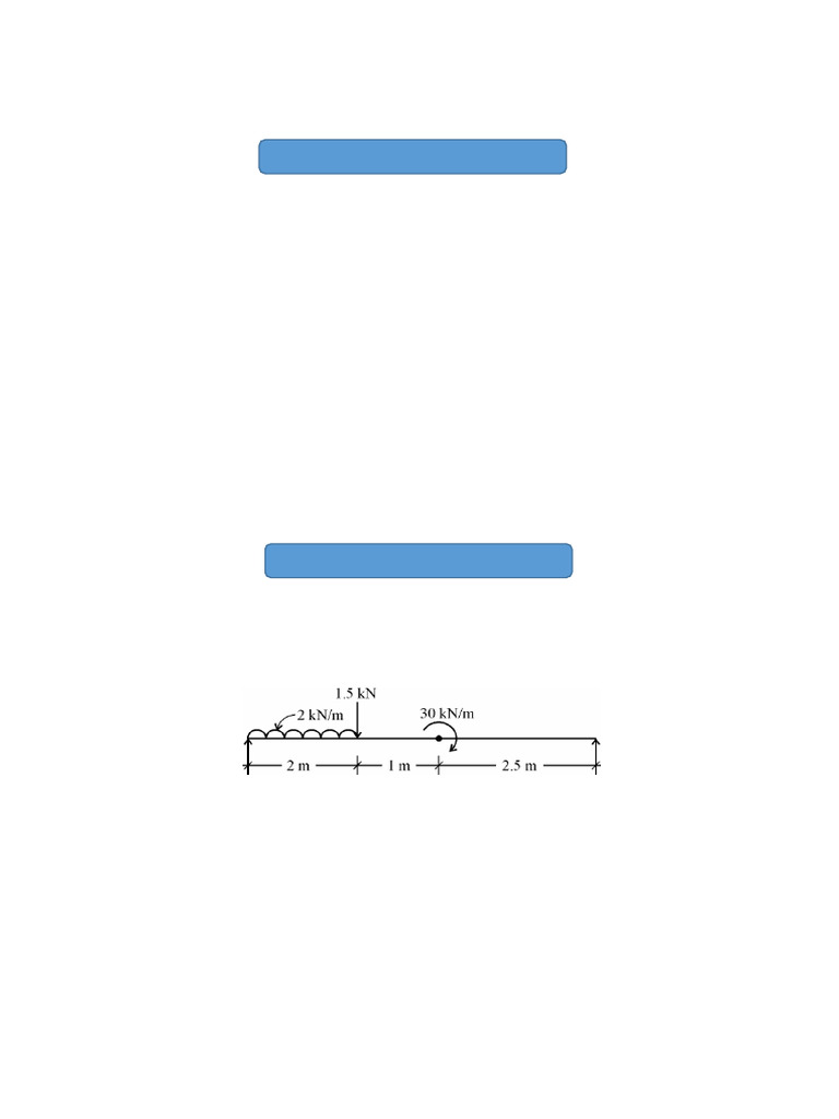 Shear Force & Bending Moment Guide | PDF | Bending | Beam (Structure)